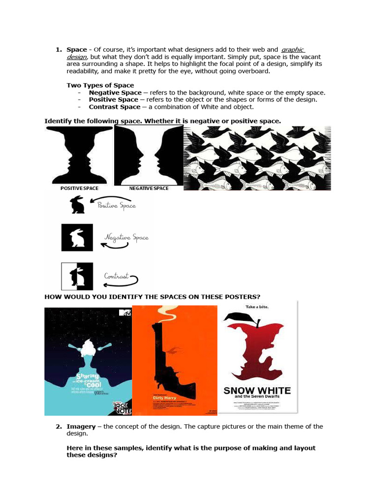 Elements of Graphics Design - Space-Imagery-Value | PDF | Career ...