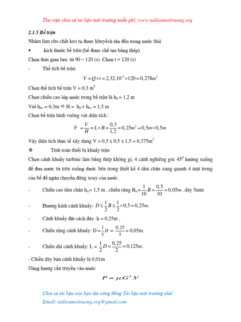 Tinh Toan Be Keo Tu | PDF