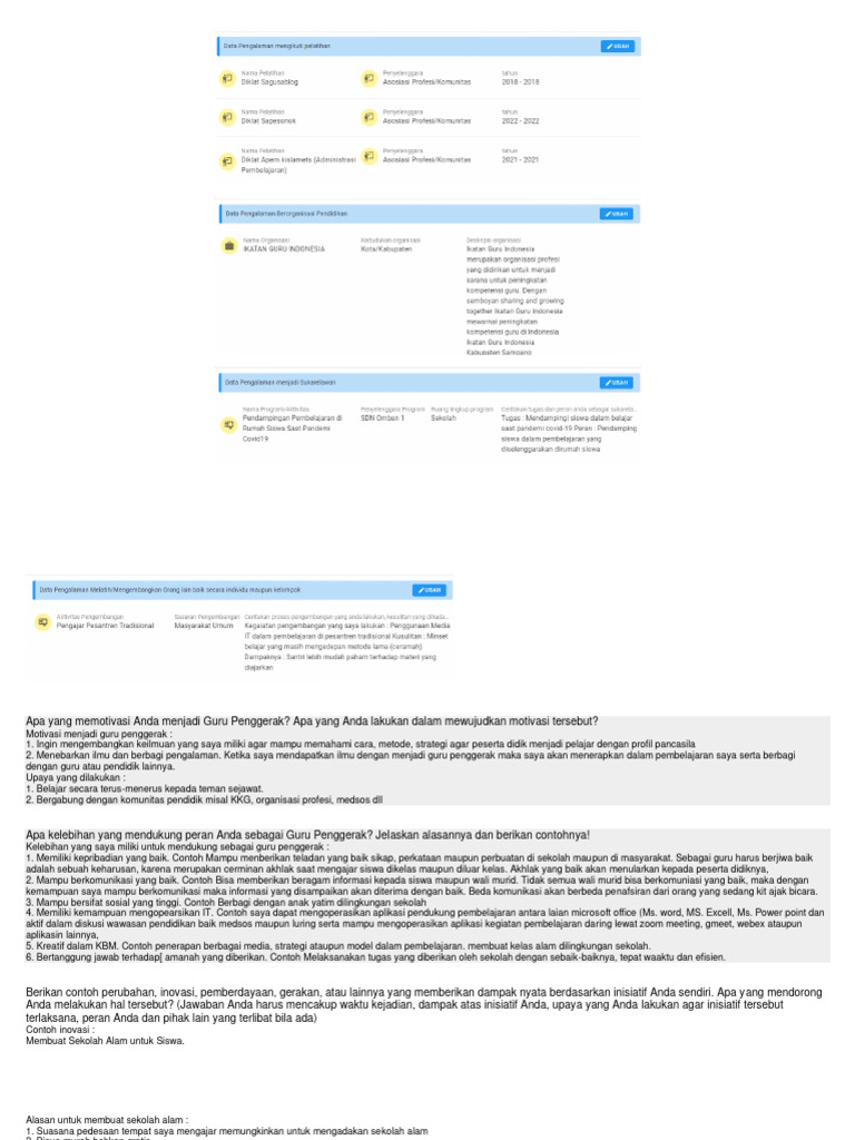 Jawaban Esai Esi | PDF