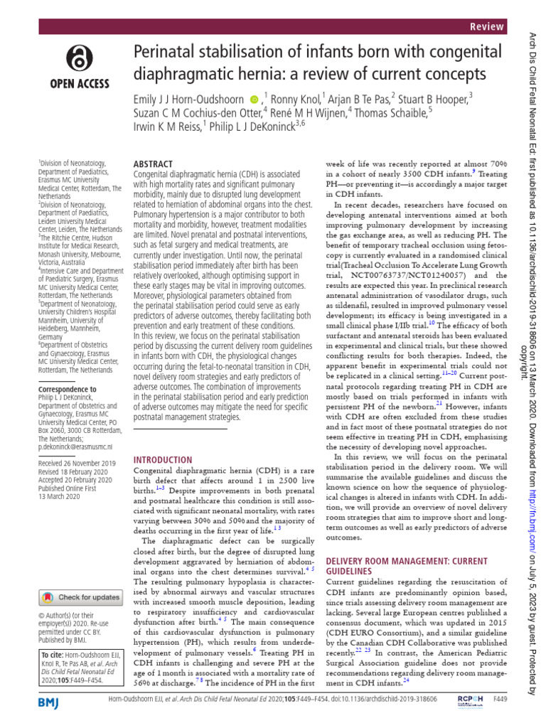 449 Full | PDF | Fetus | Hypoxia (Medical)