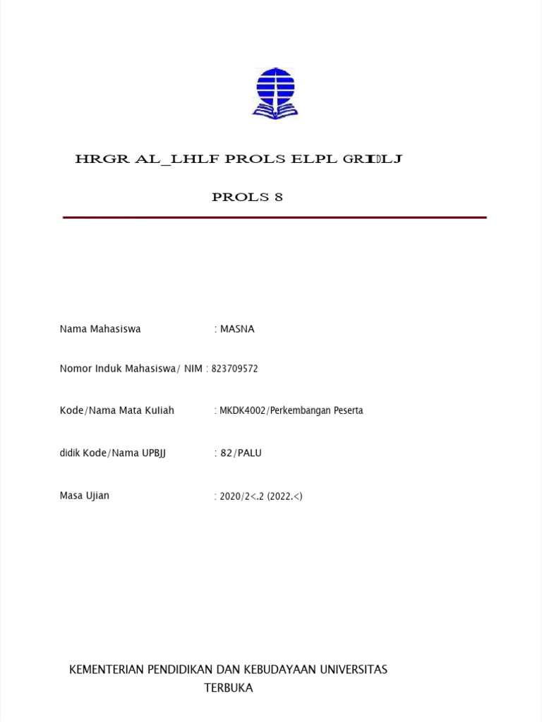 PDF BJT TMK 2 Perkembangan Peserta Didik - Compress | PDF