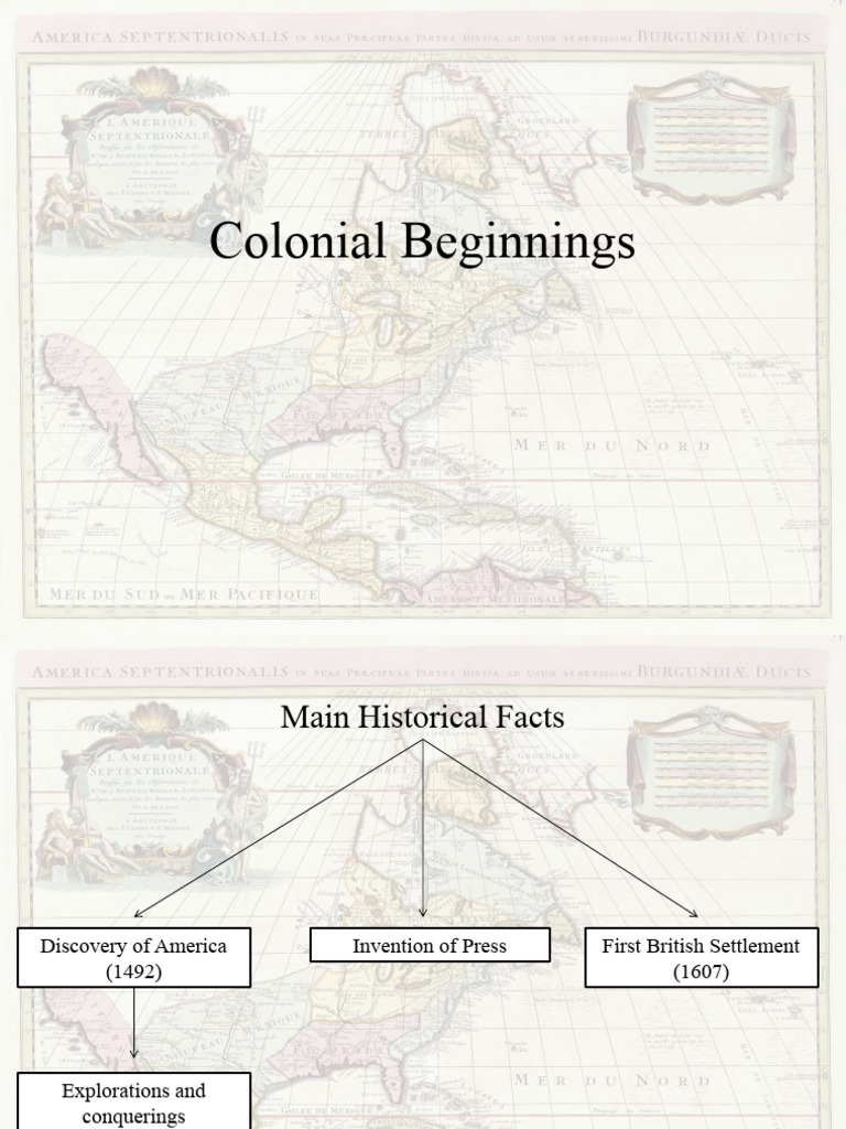 Colonial America | PDF | Jamestown, Virginia | The United States