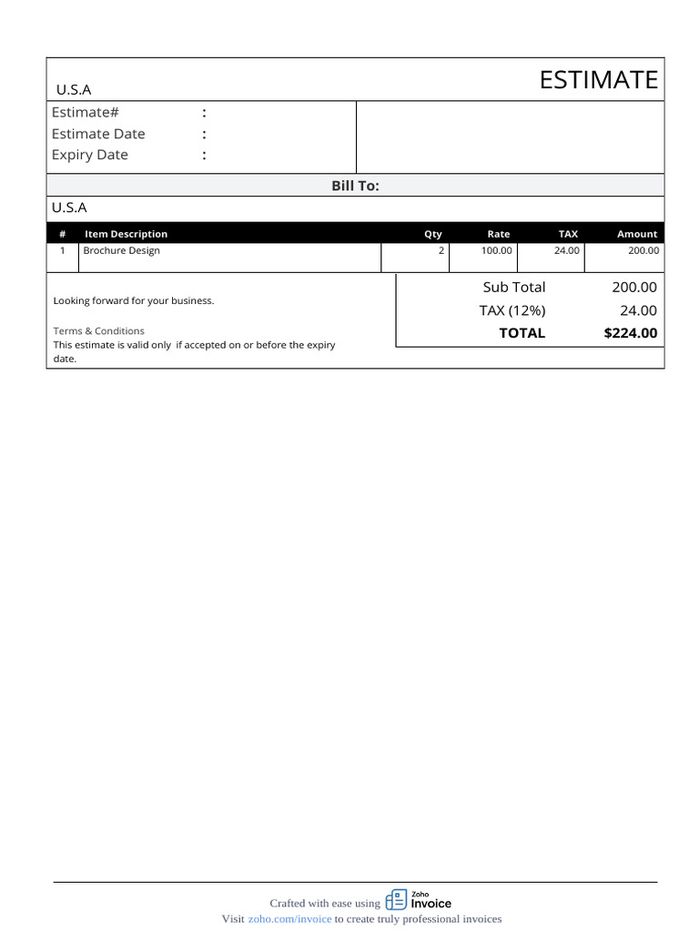 Contoh Invoice | PDF