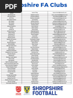FA Registered Football Agents List | PDF