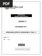Die Afrikaanse Fonetiese Alfabet | PDF