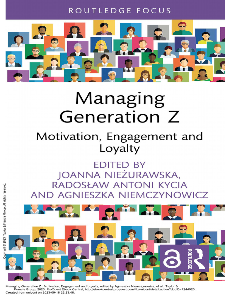 Managing Generation Z Motivation Engagement and Lo... | PDF
