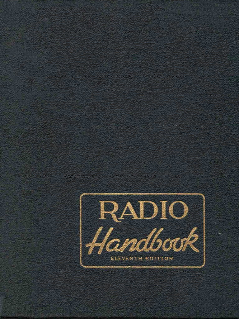 Radio Handbook 11 1947 | PDF