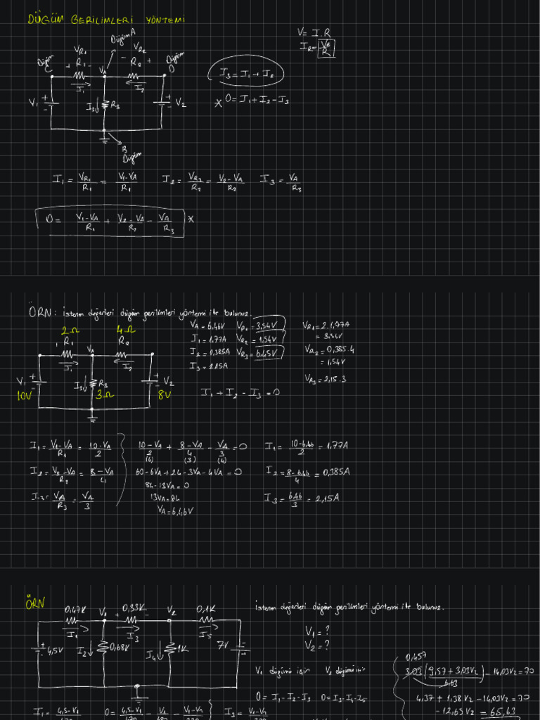 Elektrik Devreler 1ö Hafta 11 | PDF