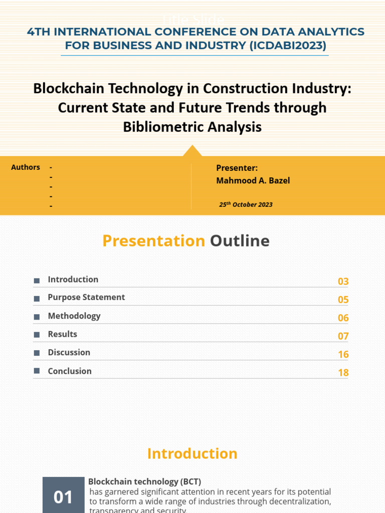 Bahrain Bct-Based Construction Paper Presentation - Mahmood 23-9-2023 | Download Free PDF ...