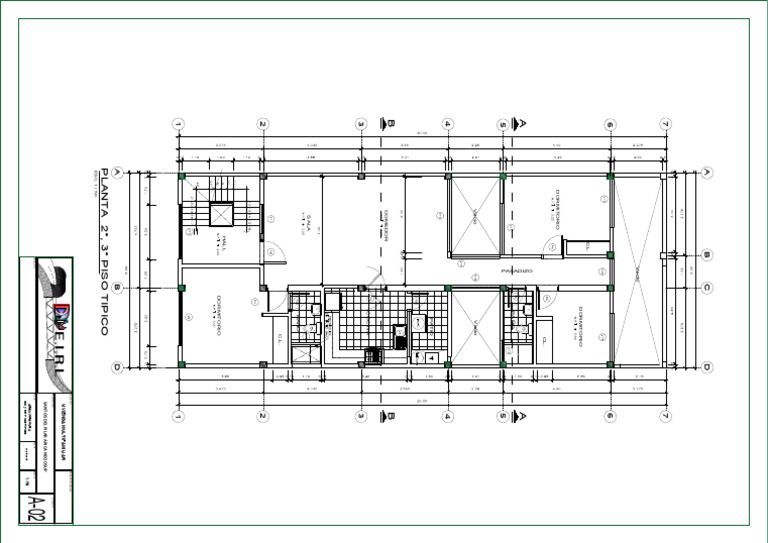 Planta Tipica | PDF | Edificios residenciales