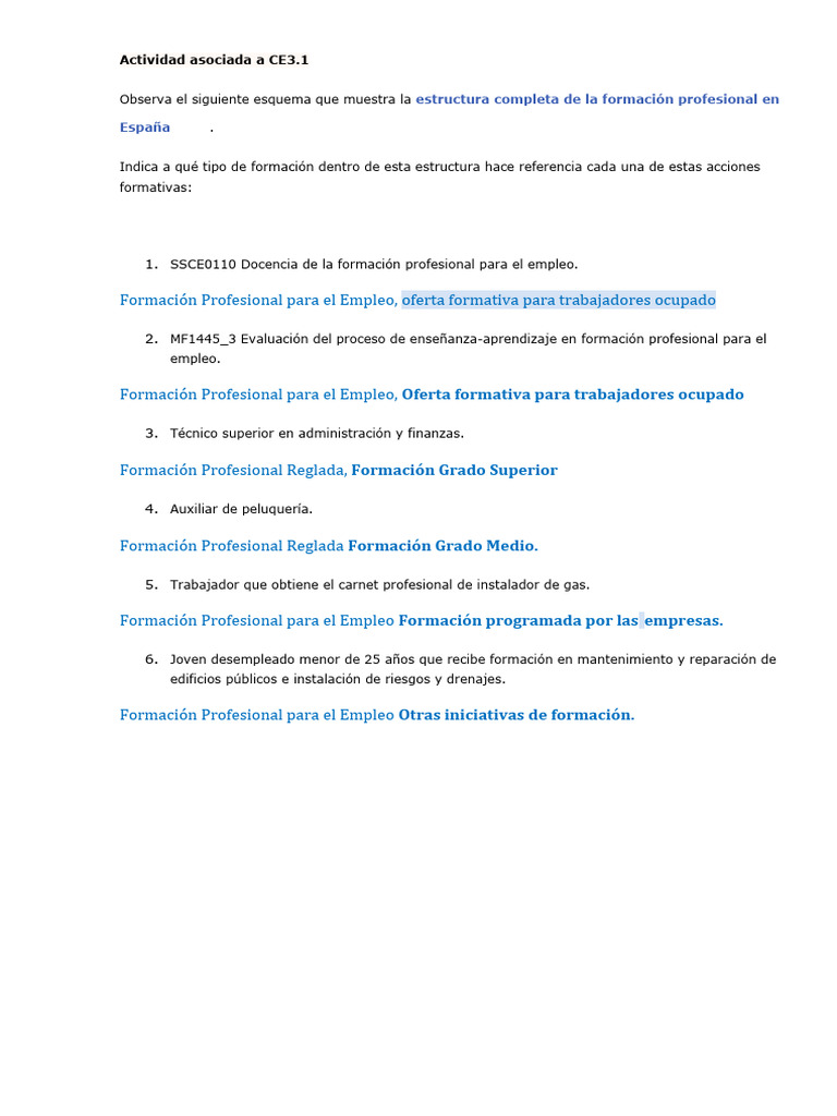 Actividad Asociada A CE3 | PDF