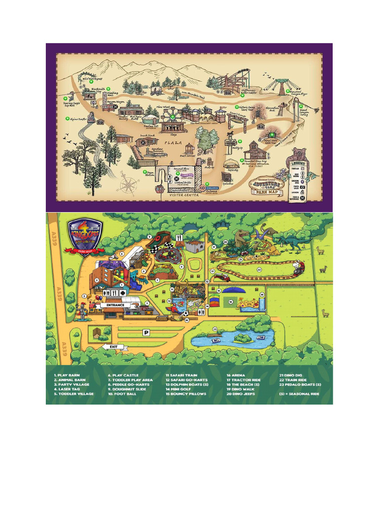 Adventure Park Map Examples | PDF
