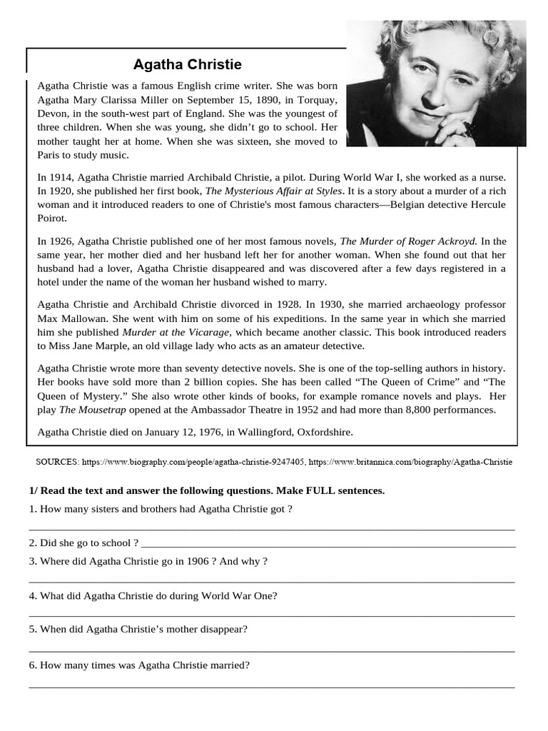 CE Agatha+Christie | PDF | Agatha Christie | Agatha Christie Characters