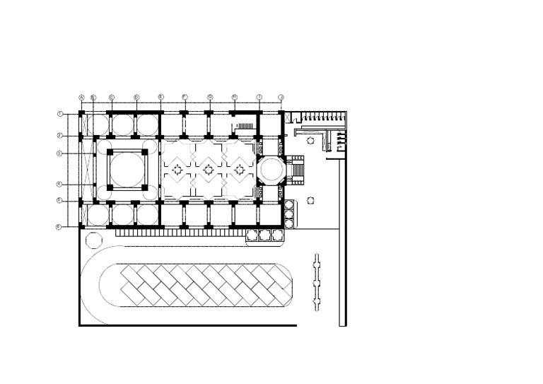 Masjid Ground Floor Plan | PDF