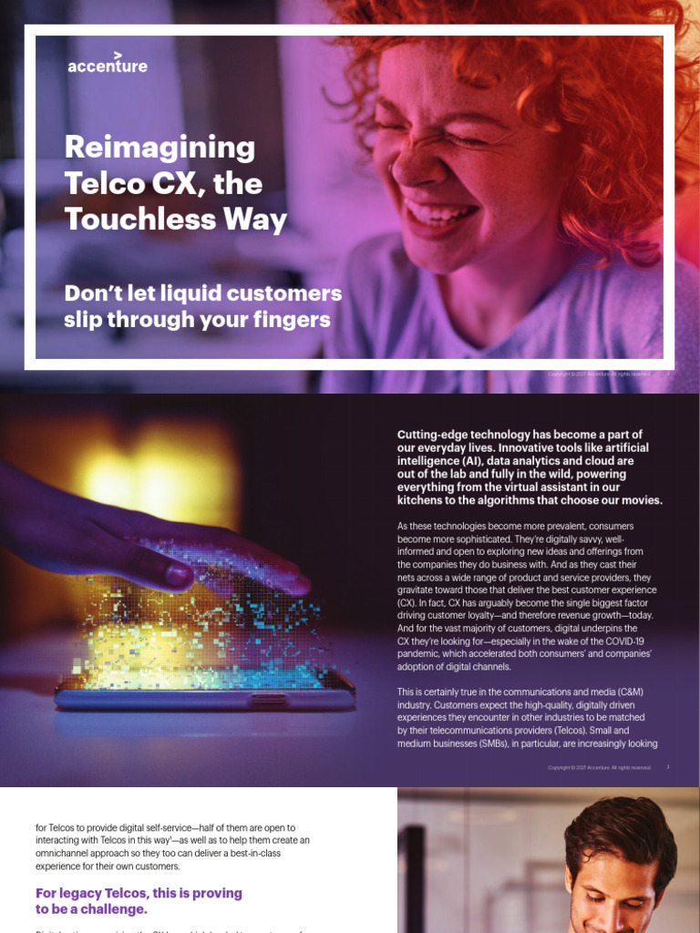 Accenture Reimagining Telco Cx Pdf