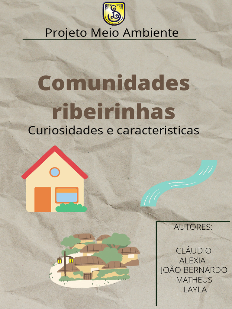 Comunidades Ribeirinhas: Projeto Meio Ambiente | PDF