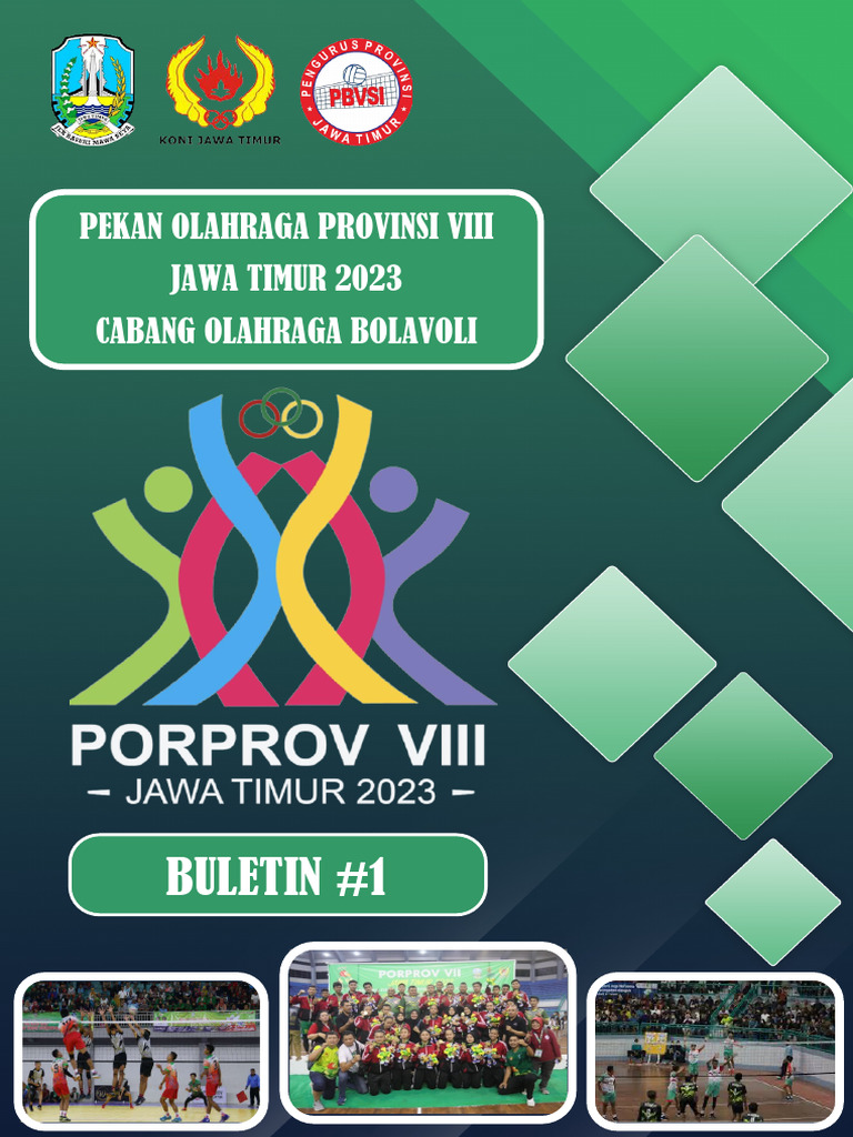 Buletin#1 PORPOV VIII JawaTimur2023 | PDF