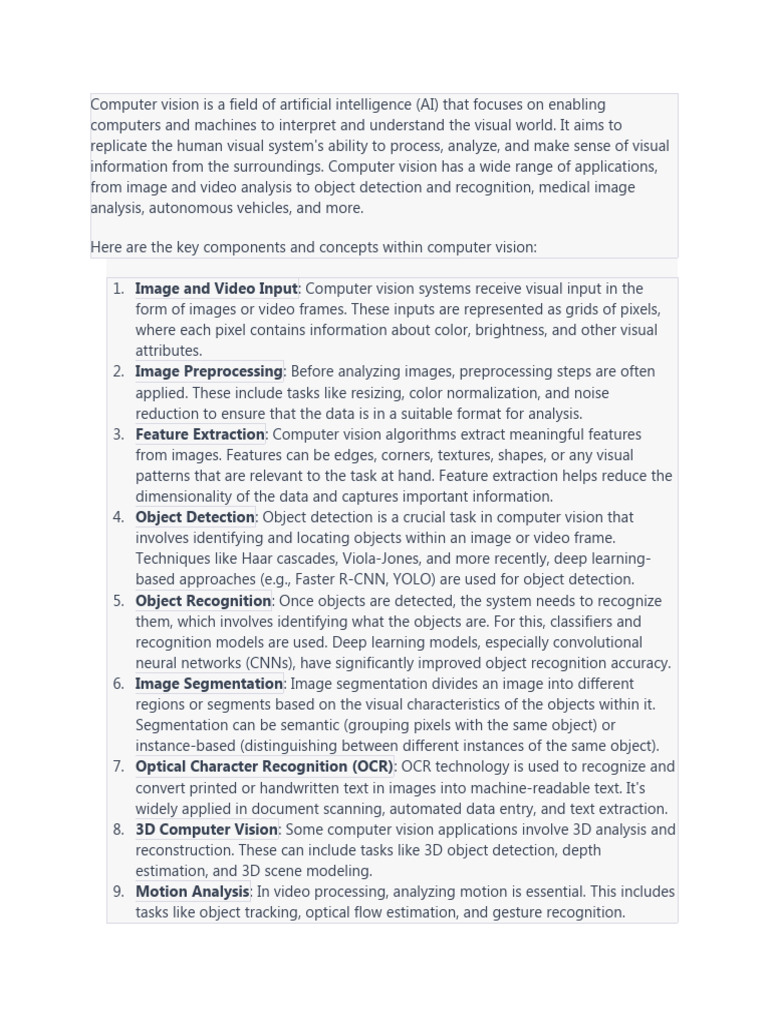 CV | PDF | Computer Vision | Deep Learning
