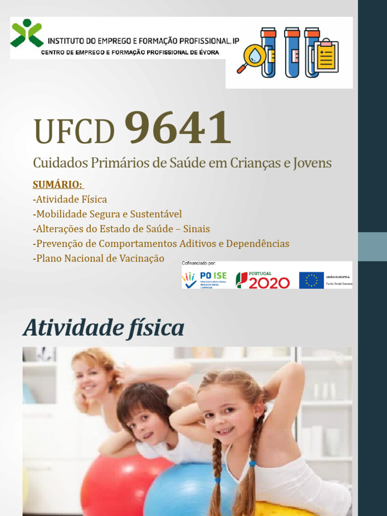 UFCD 9641 5 AtividadeFisica | PDF | Vacinação | Vacinas
