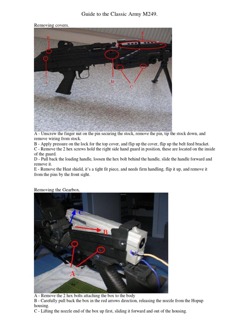 CA-M249 | Screw | Gear