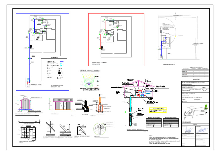 11 PLANOS AGUA POTABLE | PDF