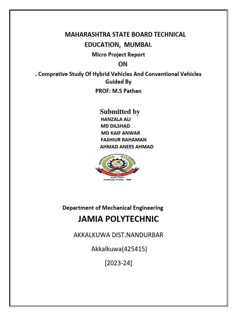 Per Project | PDF | Electric Vehicle | Engines