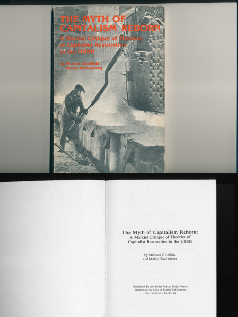 The Myth of Capitalism Reborn | PDF