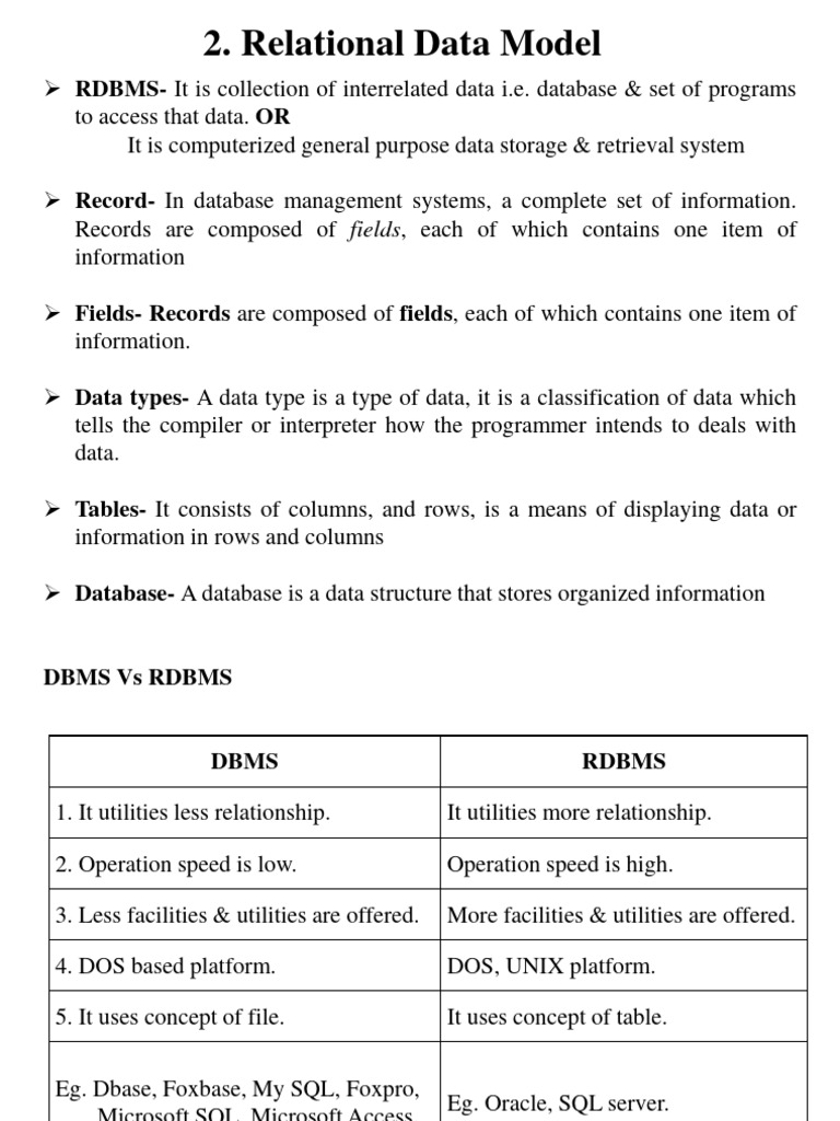 DMS CH2 2020-21 | PDF | Relational Database | Sql