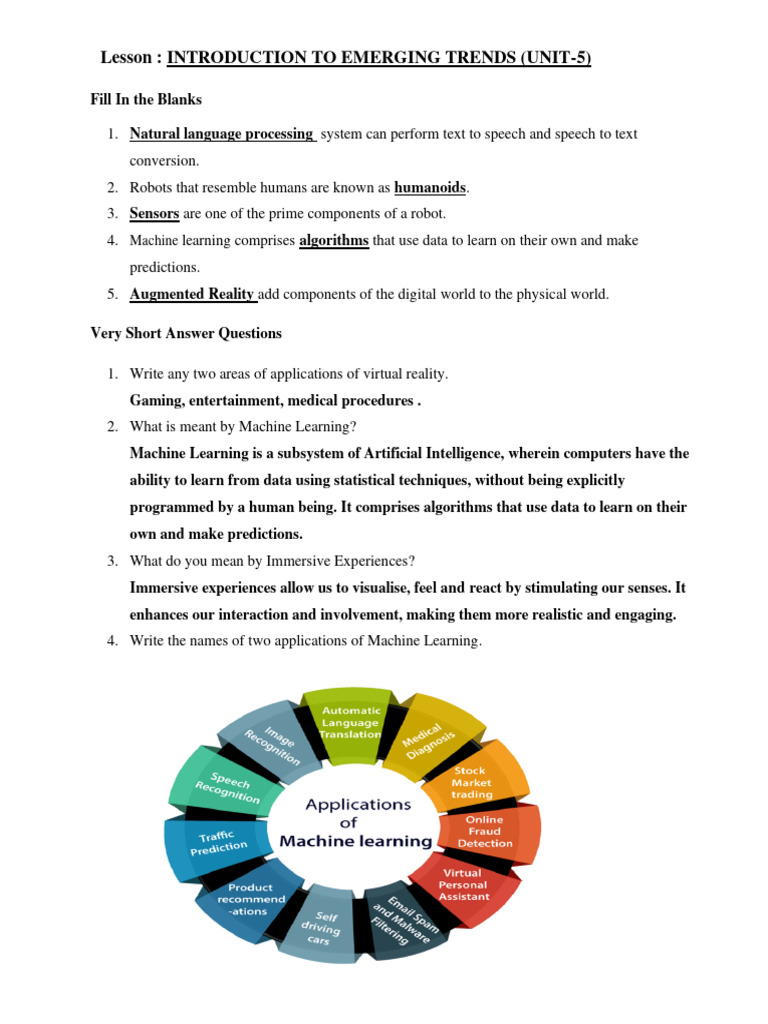 Emerging Trends in Technology for Class 11 | PDF | Grid Computing ...