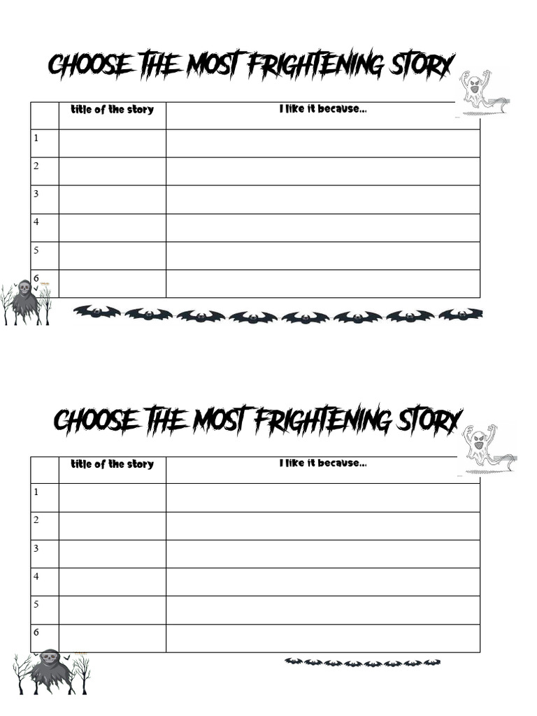 the most frightening story | PDF