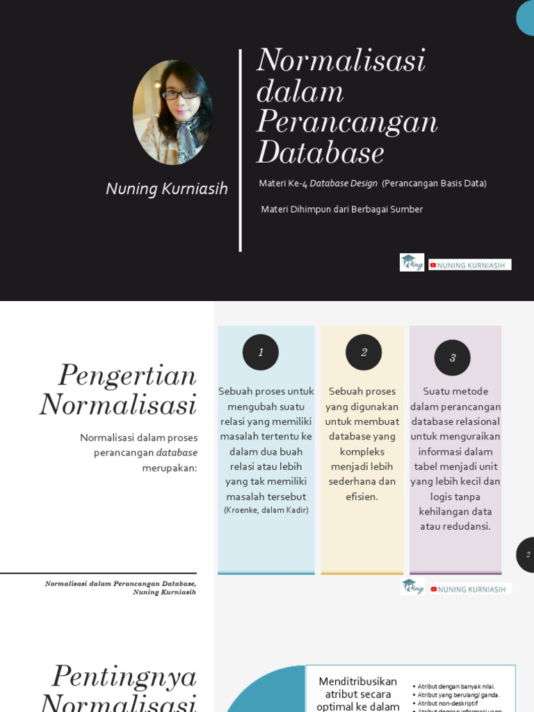 Normalisasi Database | PDF