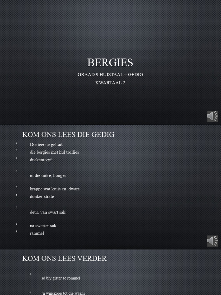 Bergies Afr HT 20 Sept | PDF