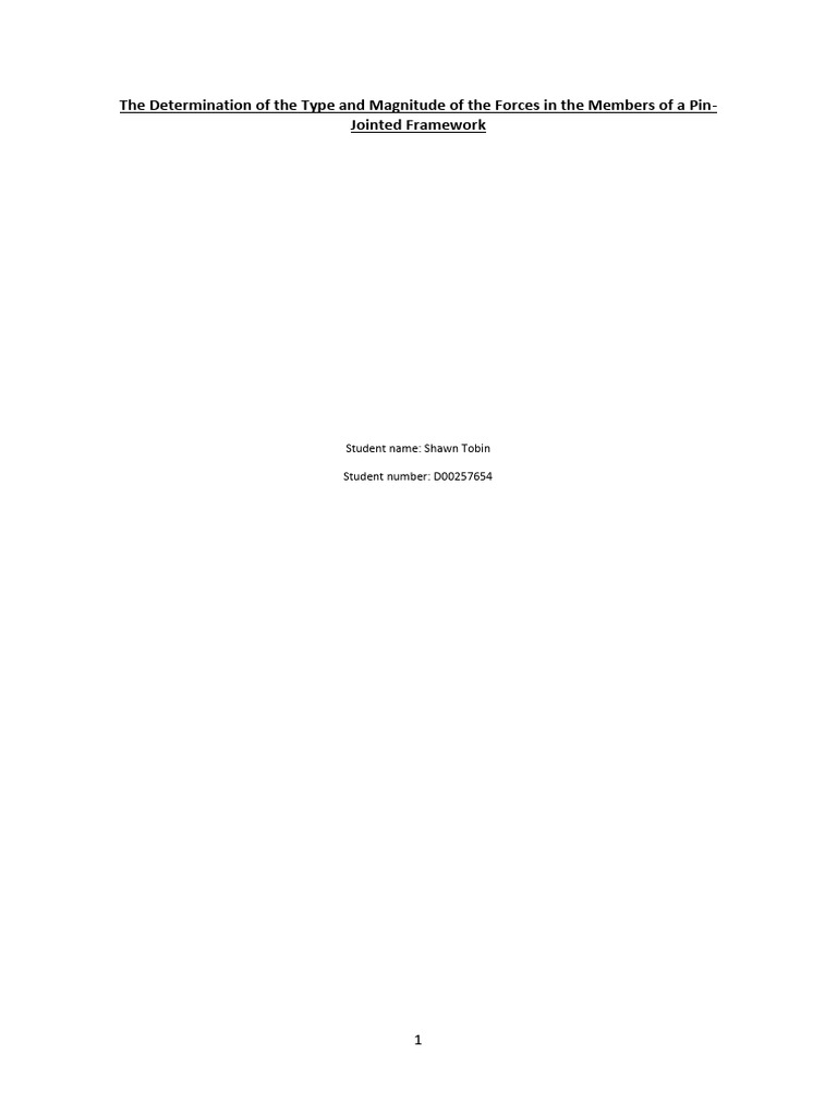 Structural Mechanics-Lab 3 CA | PDF