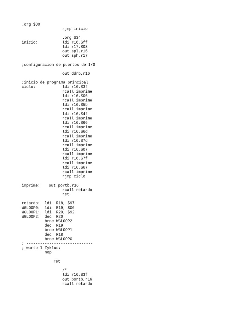 Practica6 BCD 7segmentos | PDF