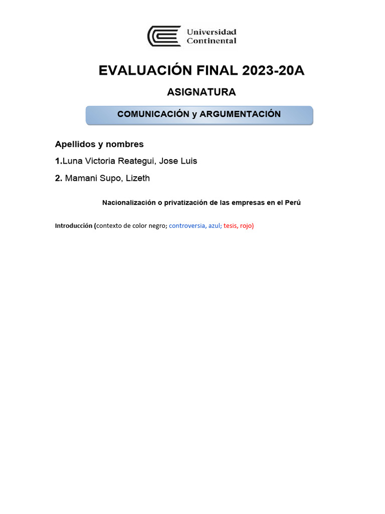 Consigna CyA 2022, 20A | PDF | Business | Privatización