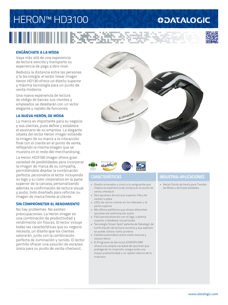 DATALOGIC HERON HD3130 (ESP) | PDF