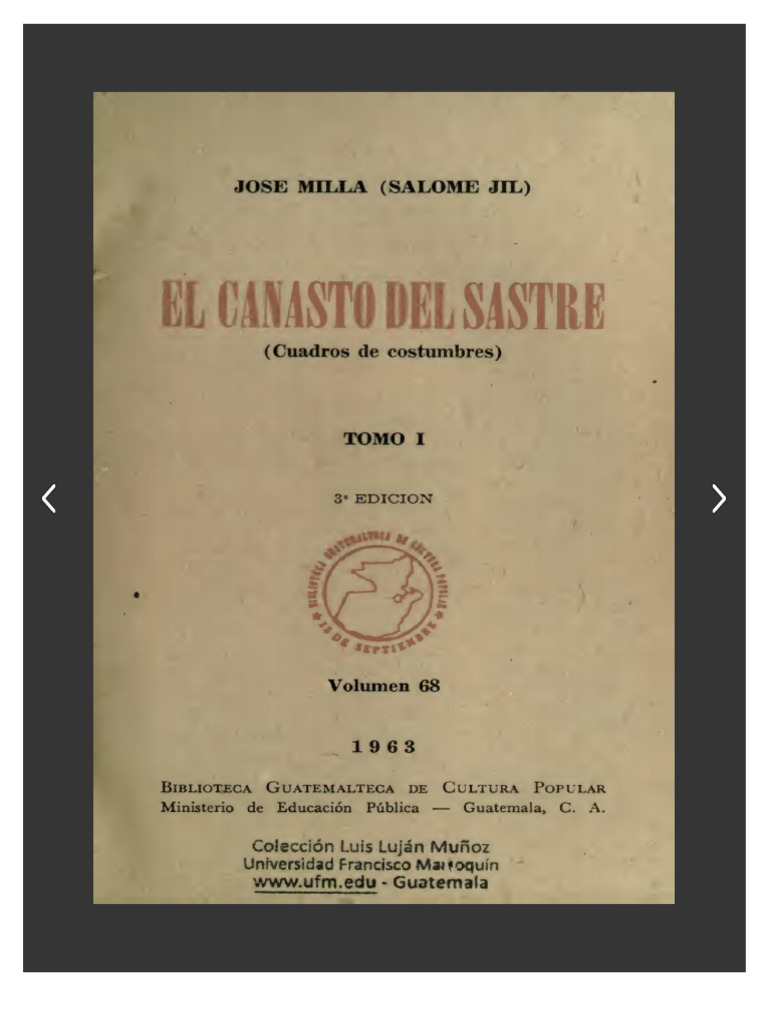 El Canasto Del Sastre | PDF