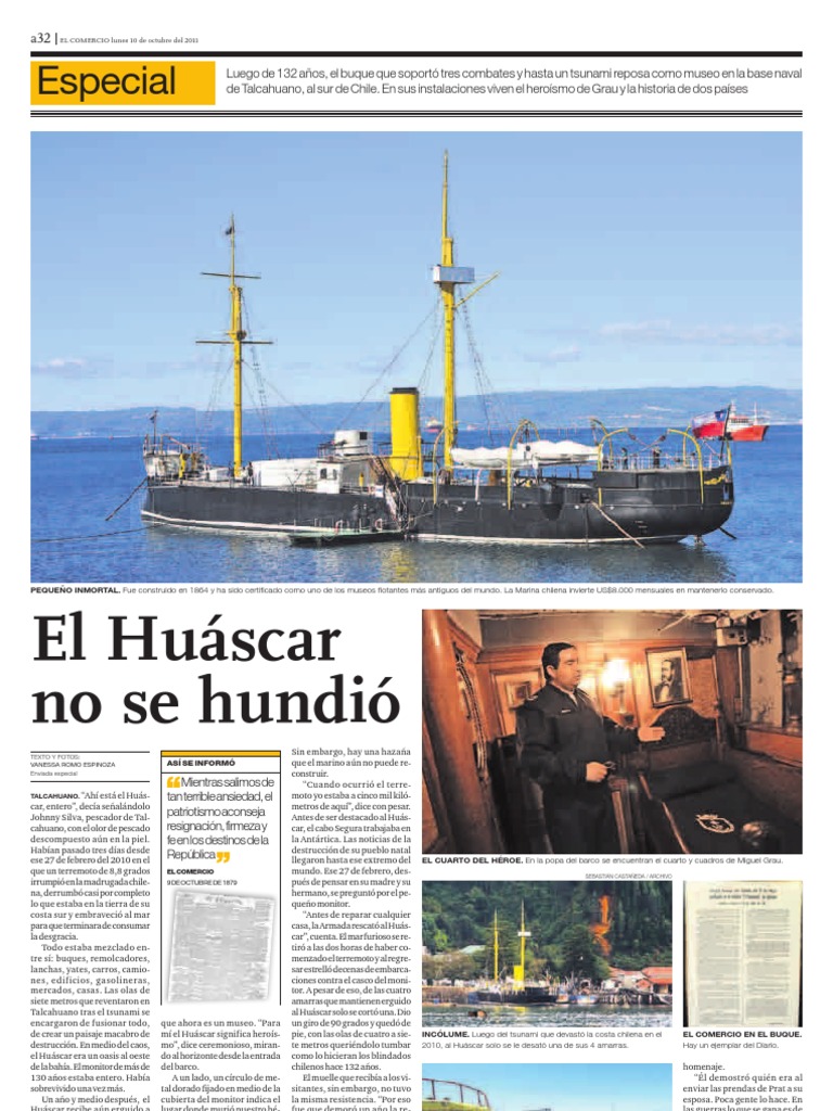 Huáscar | Chile | Agitación