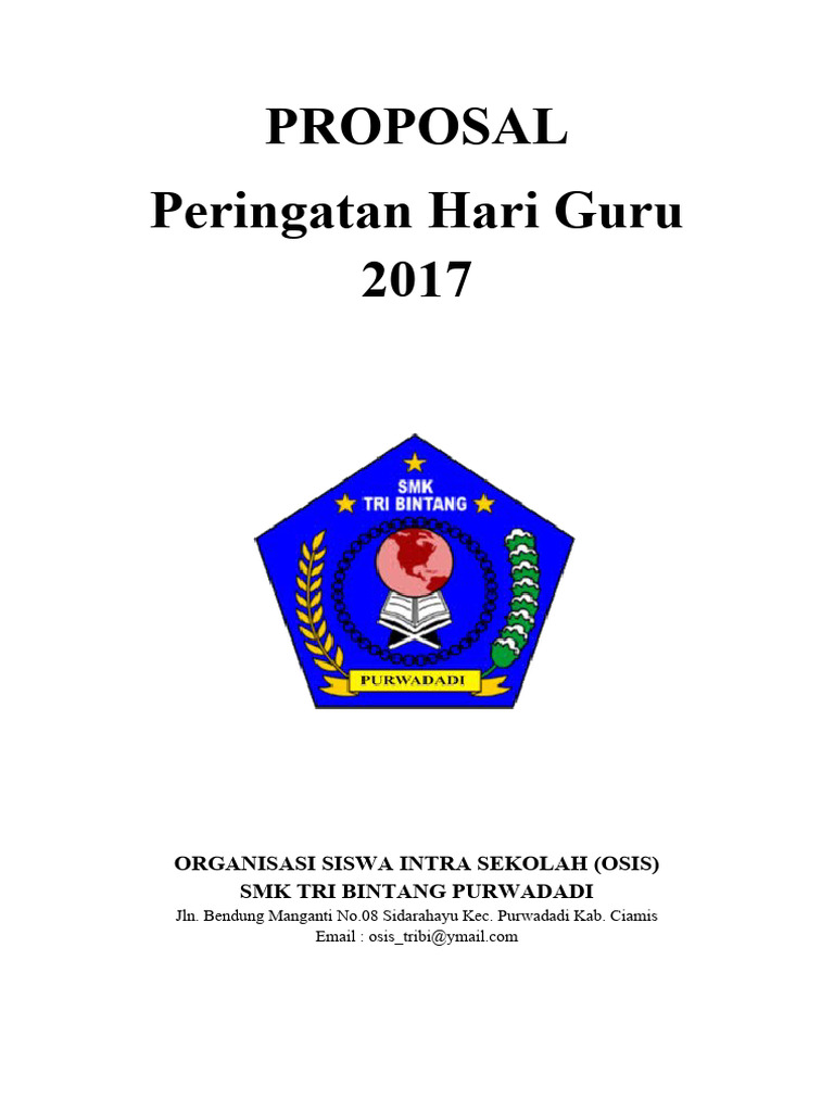 Proposal Hari Guru | PDF