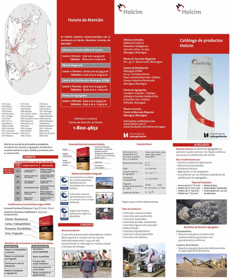 Catalogo de Productos Holcim | PDF
