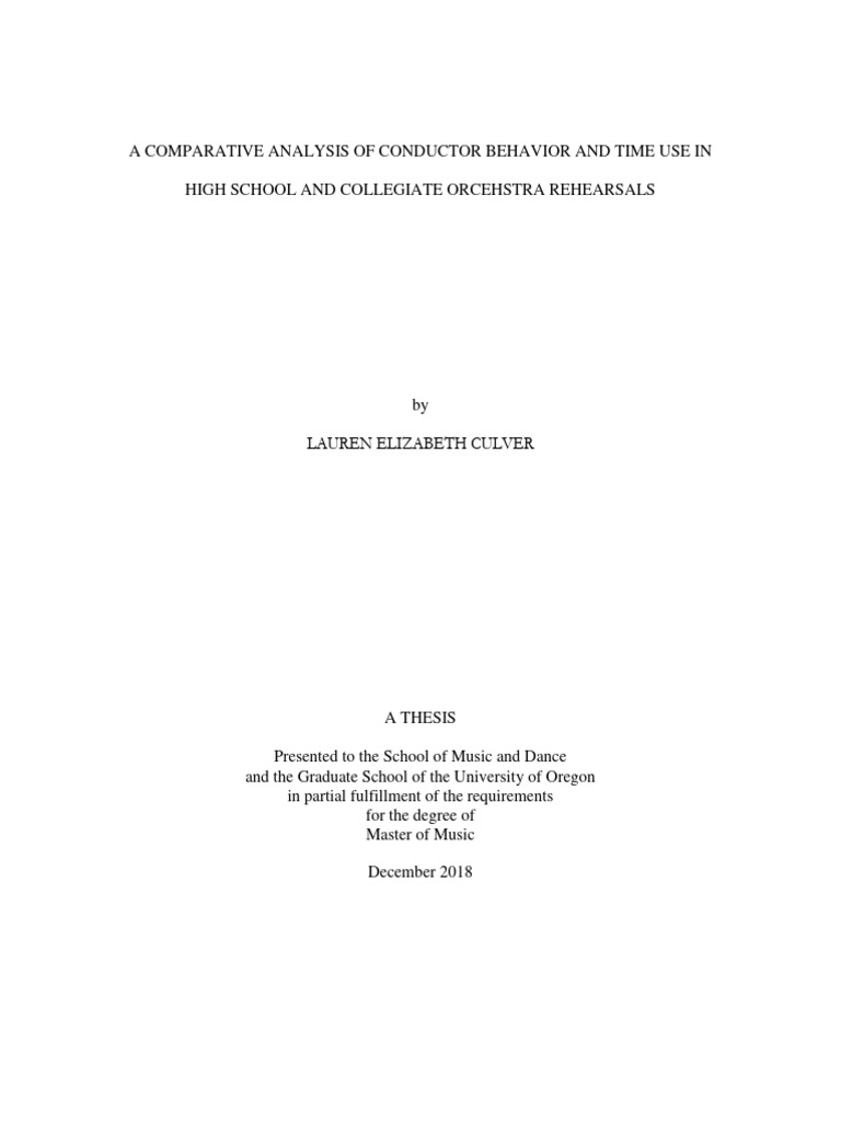 Culver Oregon 0171N 12315 | PDF | Conducting | Orchestras