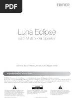 EDIFIER MR3 Bluetooth Speaker Guide | PDF | Mobile App | Loudspeaker