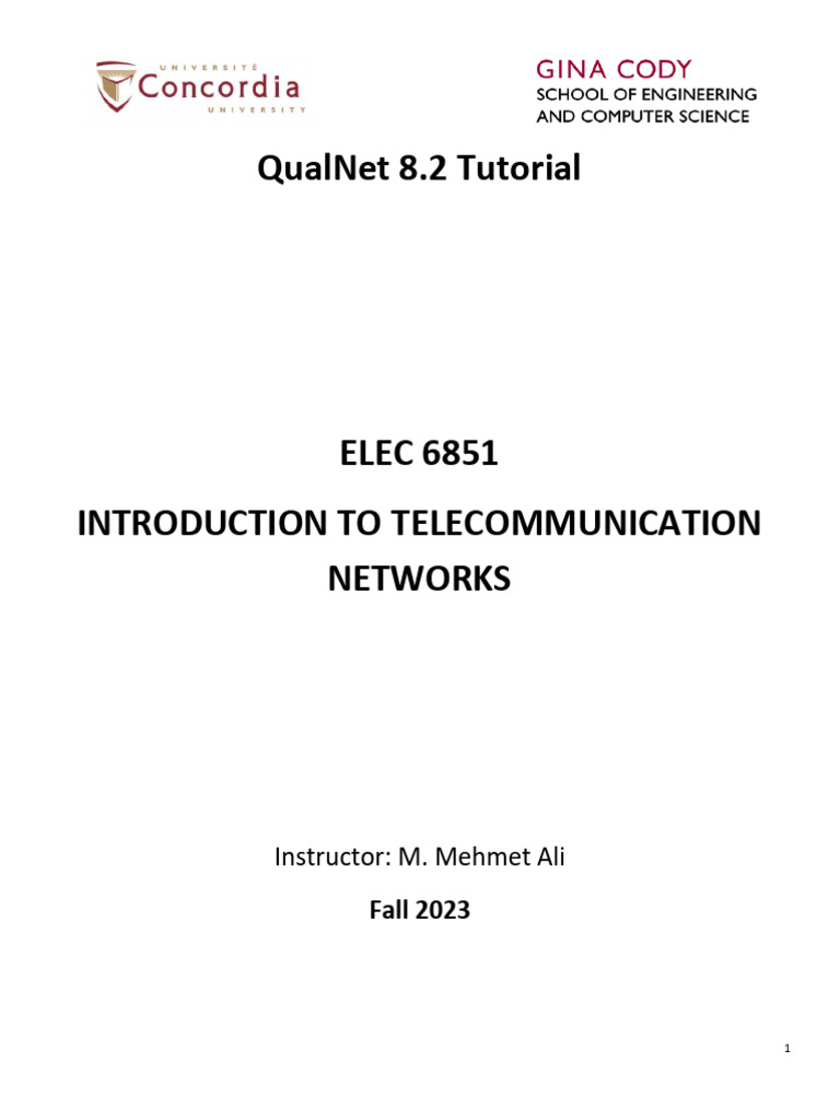 Qualnet Tutorial 8.2 | PDF