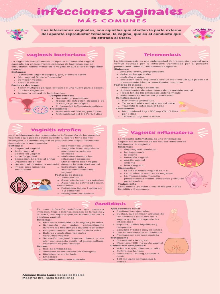 Infecciónes Vaginales | PDF | Vagina | Candidiasis