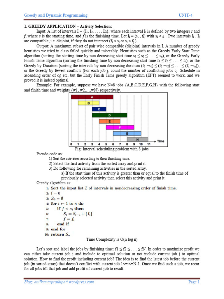 DAA Unit-IV | Download Free PDF | Dynamic Programming | Algebra