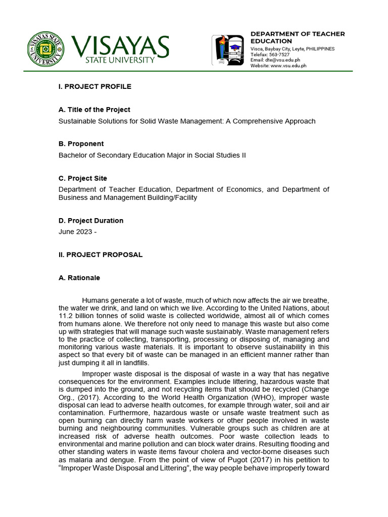 Geo II Project Proposal Final | PDF