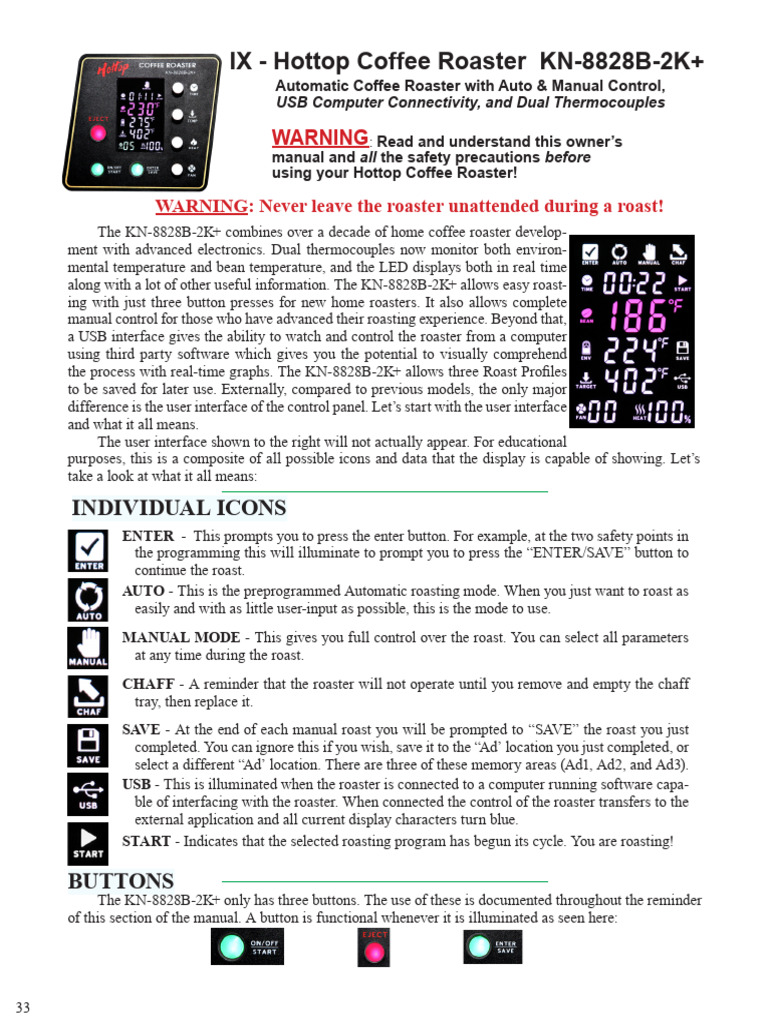 KN-8828B-2K+ Addendum Manual - 0 - 1g | PDF