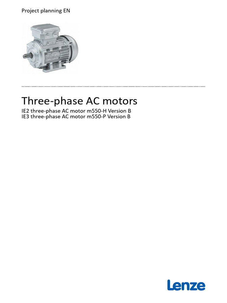 Project Planning IE2 IE3 m500 Three-Phase AC Motors IE2 IE3 m500 Three ...