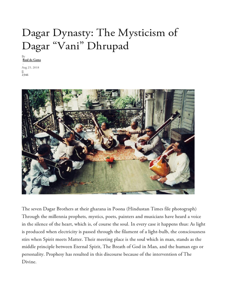 Dagar Dynasty | PDF