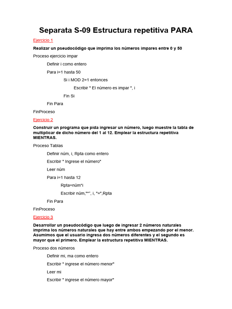 Ejercicios Resueltos S12 | PDF